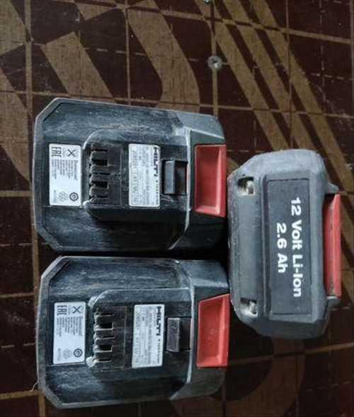 Аккумуляторная батарея hilti 12Volt. 2.6Ah