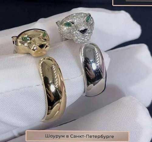 Cartier кольцо Panthere