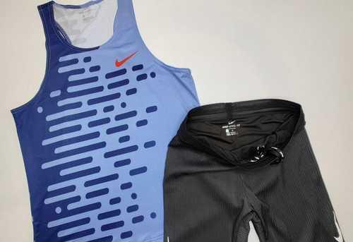 Беговой комплект Nike Майка Тайтсы для бега