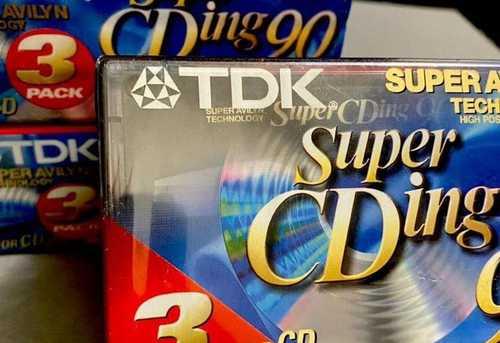 Аудио кассеты TDK Super CDing - 90.Japan