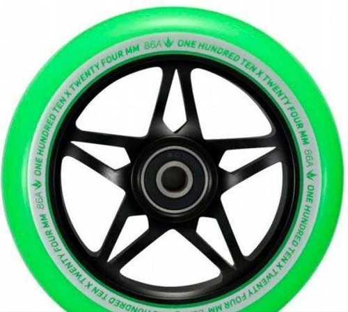 Колесо blunt S3 110mm Black-Green Sev65