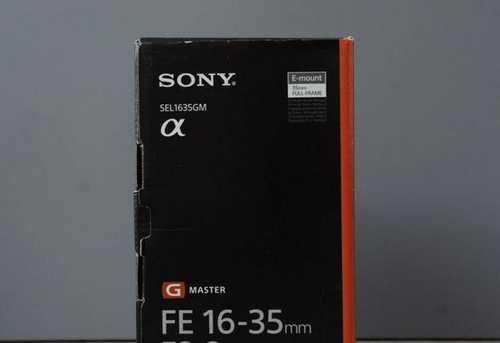 Sony FE 16-35 mm F 2.8 GM (SEL1635GM)