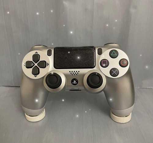 DualShock 4 V2 Геймпад серебристый для PS4, пк