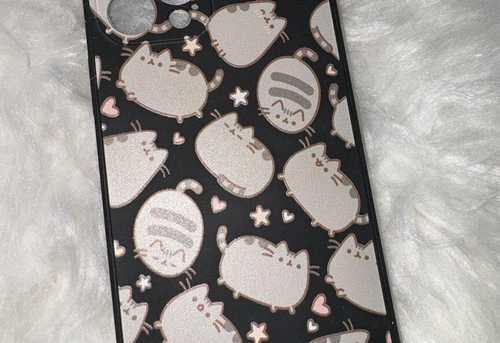 Чехол на iPhone 12 pro pusheen cat