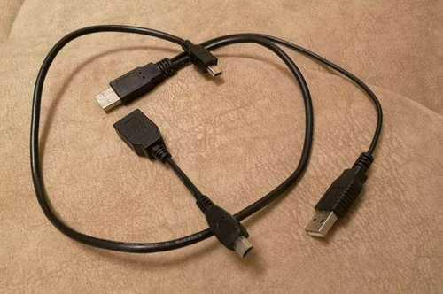 Шнуры USB, удлинитель Jack