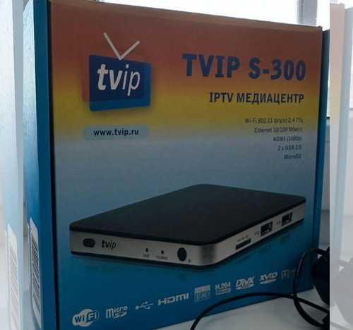 Тв-приставка tvip S-300 с WiFi