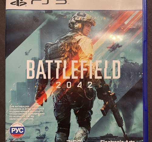 Battlefield 2042 ps5 диск