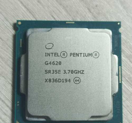 Процессор intel pentium g4620