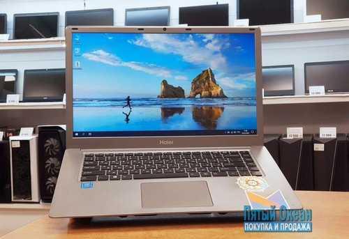 Ноутбук Haier 15.6" Full HD, 4Gb DDR4, SSD+HDD