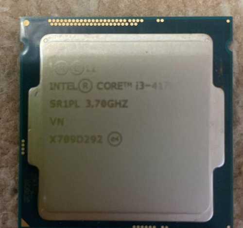 Процессор intel core i3 4170