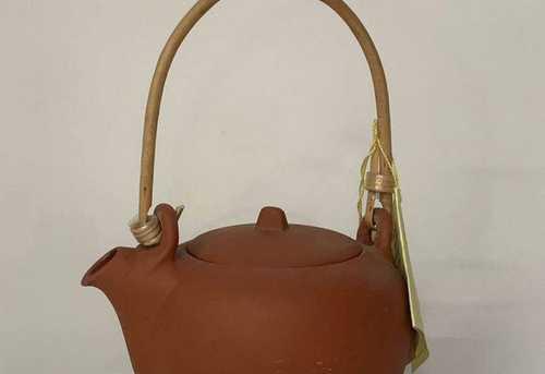 Глиняный керамический чайник для чайной церемонии
