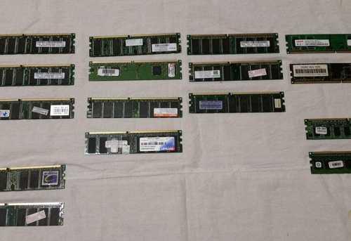 Модули оперативной памяти DDR-1 / DDR-2