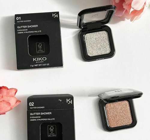 Kiko milano glitter shower eyeshadow 01/02