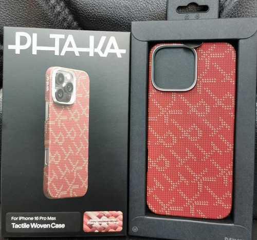 Чехол Pitaka iPhone 16 pro max monogram