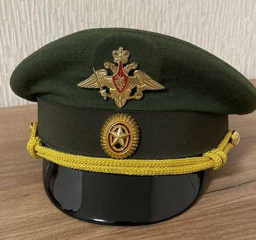 Фуражка офисная зеленая 57