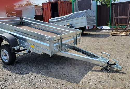 Легковой прицеп AvtoS 2.5 м на 1.3 м ресс. Газель