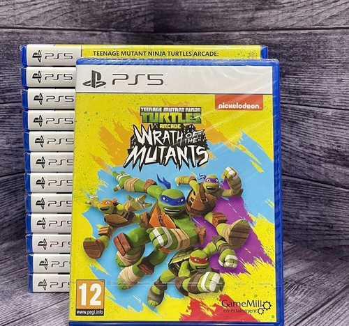 Tmnt Wrath of the Mutants PS5 Новый диск