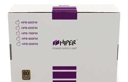 Новый блок питания Hiper HPB-700FM на 700W