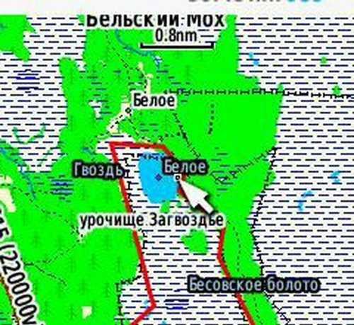 Карта границ охотничьих угодий