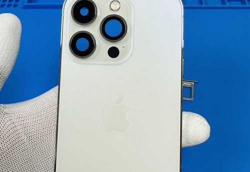 Корпус iPhone 14pro white с сим лотком