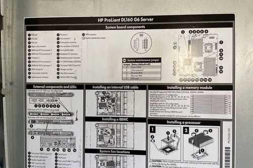 Сервер HP ProLiant Dl160 G6 Server