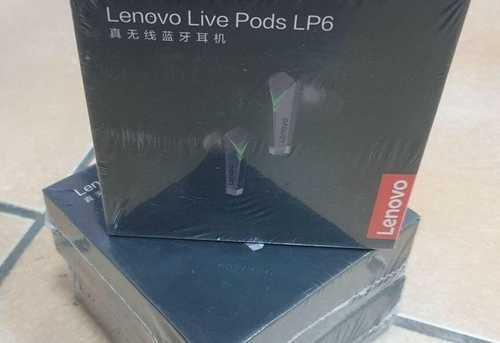 Беспроводные наушники Lenovo LP6 TWS