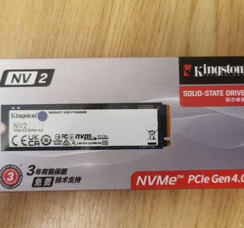 Ssd m2 nvme 1tb kingston nv2