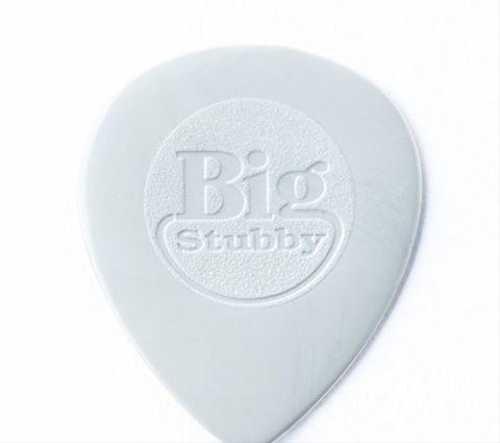 Dunlop Nylon Big Stubby - медиатор 1шт