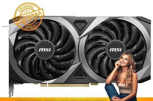 Видеокарта MSI PCI-E 4.0 RTX 3060 Ti ventus