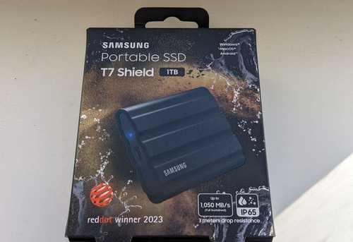 1 TB Samsung T7 Shield Защищённый Внешний SSD