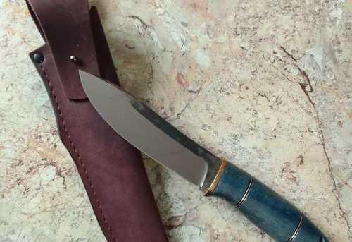 Нож кованый "Канадец-3" 95х18 стаб.клён проточки