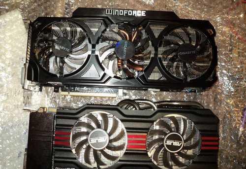 Игровые видеокарты GTX770 2gb.GTX670 4gb