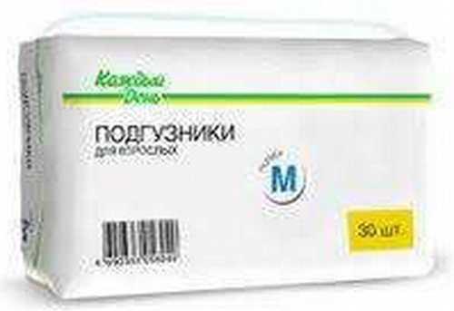 Подгузники для взр. «кд» р-р L и М по 30 шт