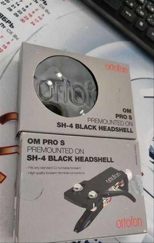 Ortofon om pro s on headshell