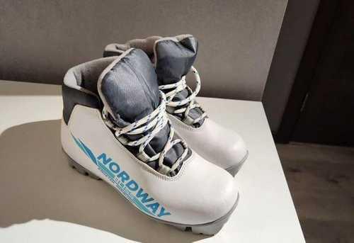 Ботинки лыжные детские 33 nordway