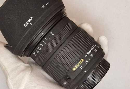 Sigma для Nikon DC 17-70mm 1:2.8-4.5 AF Macro