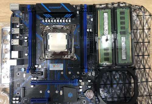 Комплект Huananzhi x99 qd4, xeon 2640v4, 16gb DDR4