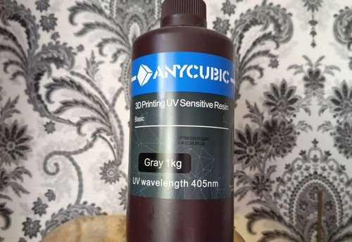 Фотополимерная смола anycubic Gray 1kg