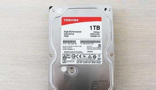 Жёсткий диск 1 TB Toshiba PC P300 для компьютера