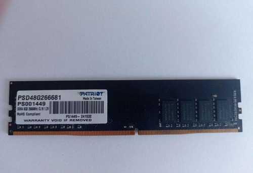 Оперативная память DDR4 12 gb