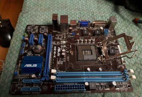 Плата 1155 asus H61M-K