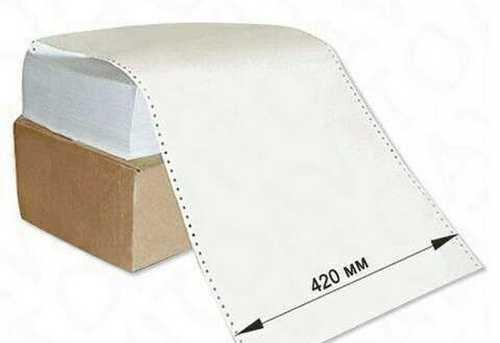 Бумага перфорированная лпу 210 и 420 мм для матрич