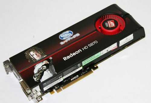 Видеокарта ATI radeon HD 5870 1GB gddr5 DVI / hdmi