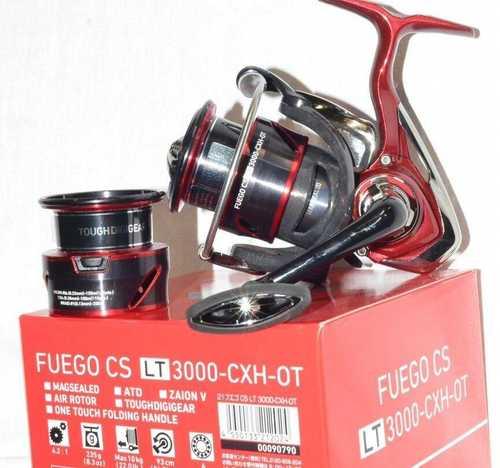 Катушка Daiwa 21 Fuego CS LT 3000 CXH OT 6bb,235g