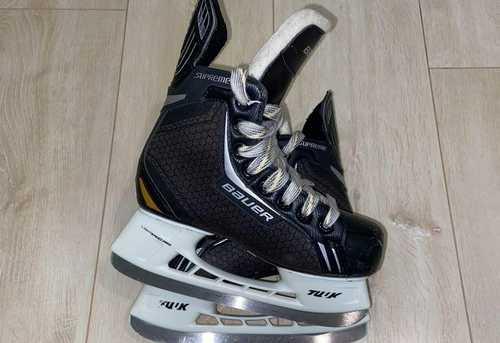 Коньки bauer supreme pro (стелька 21,2 см)