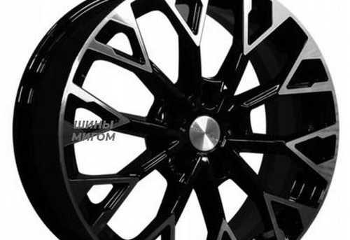 Khomen Wheels KHW1718 R17 Black-FP для Camry