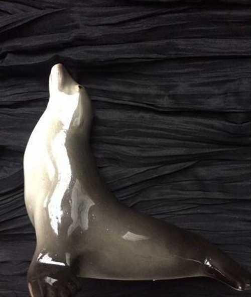 Фарфоровая статуэтка Тюлень лфз