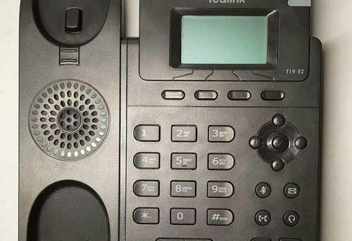 Телефон Офисный Yealink SIP-T19 E2