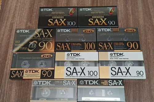 Новая аудиокассета TDK SA-X
