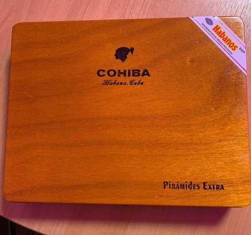 Коробка от сигар cohiba